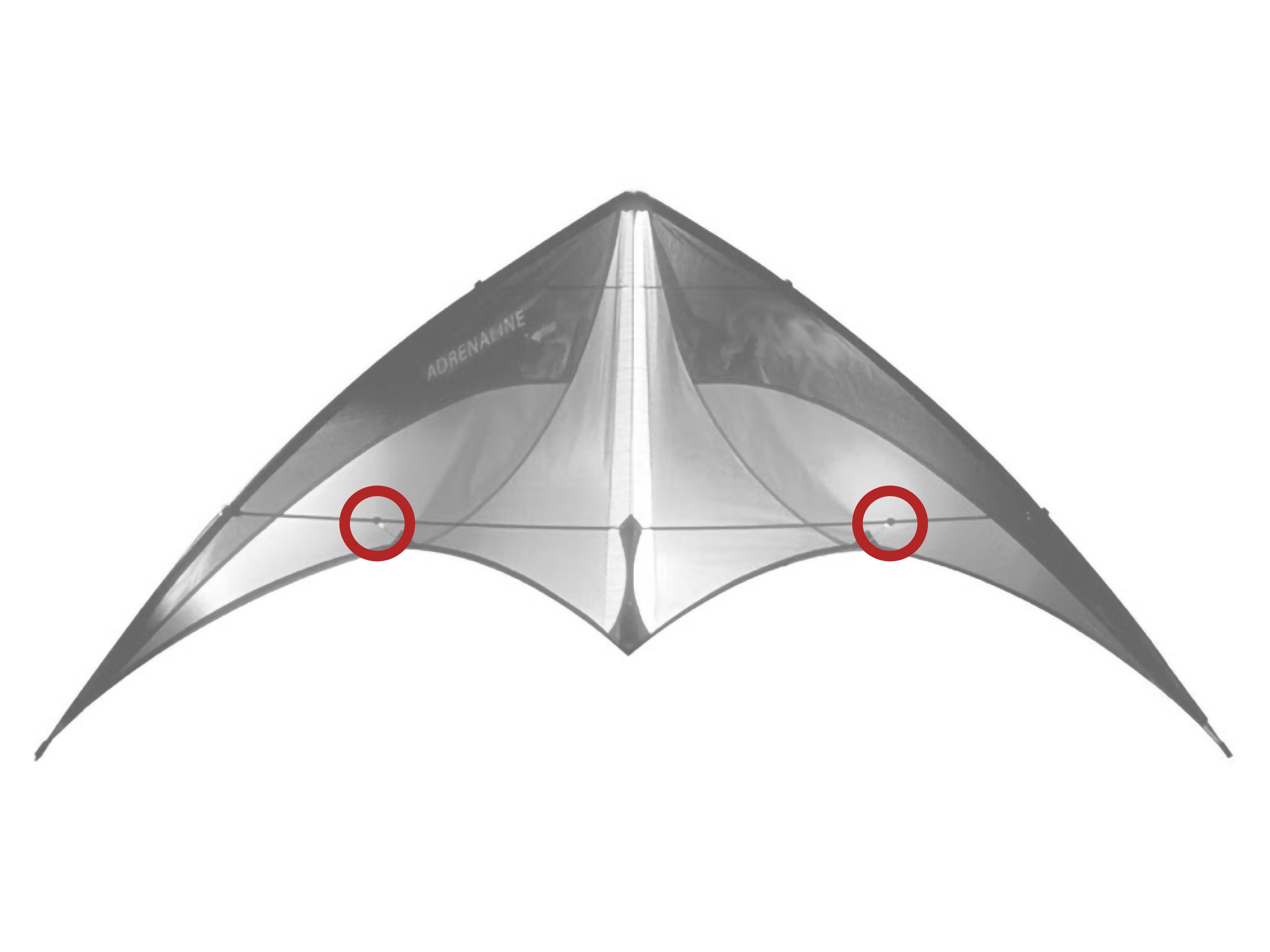 Adrenaline Standoff Fittings – Prism Kites