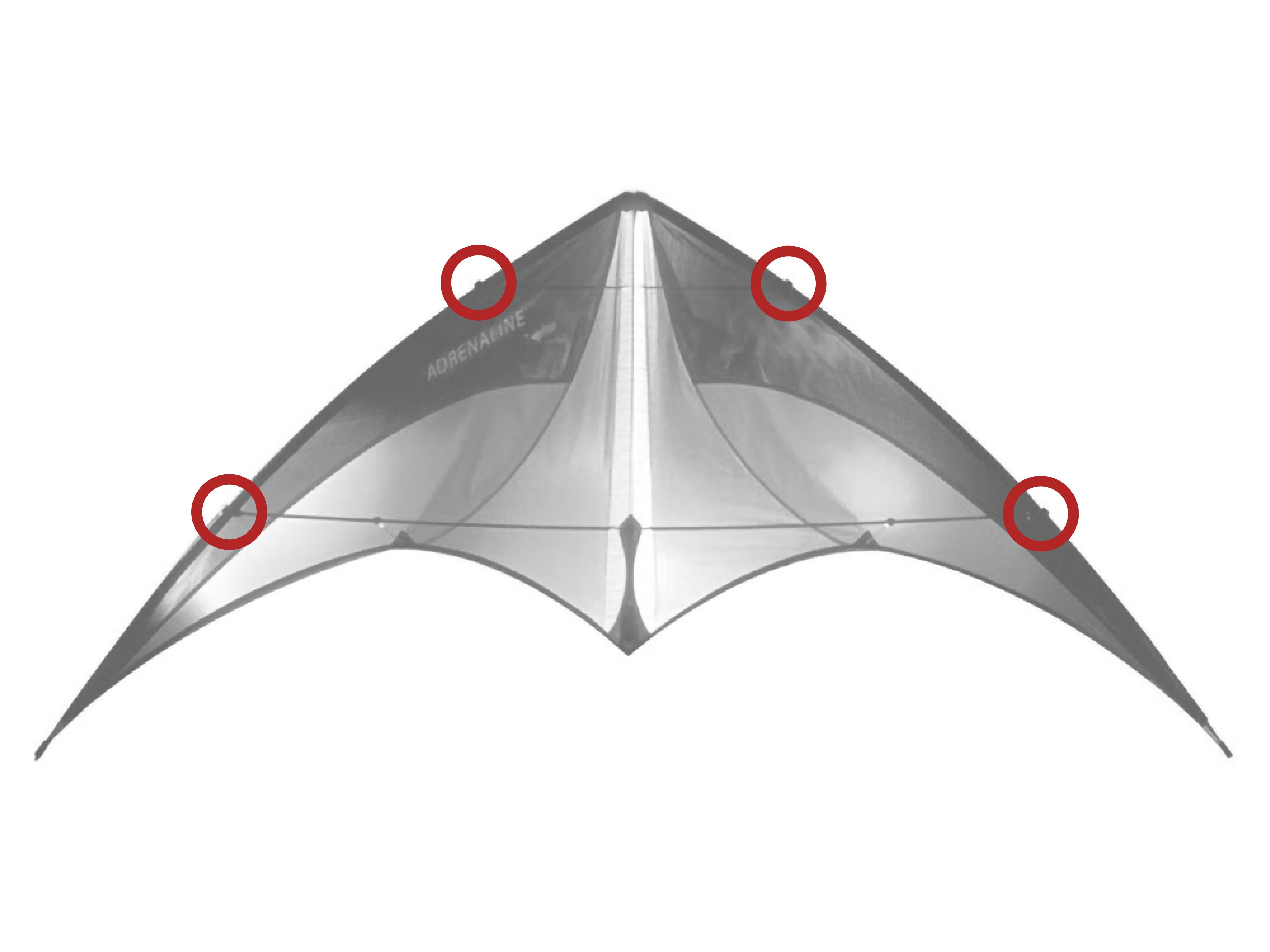 Adrenaline Leading Edge Fittings – Prism Kites