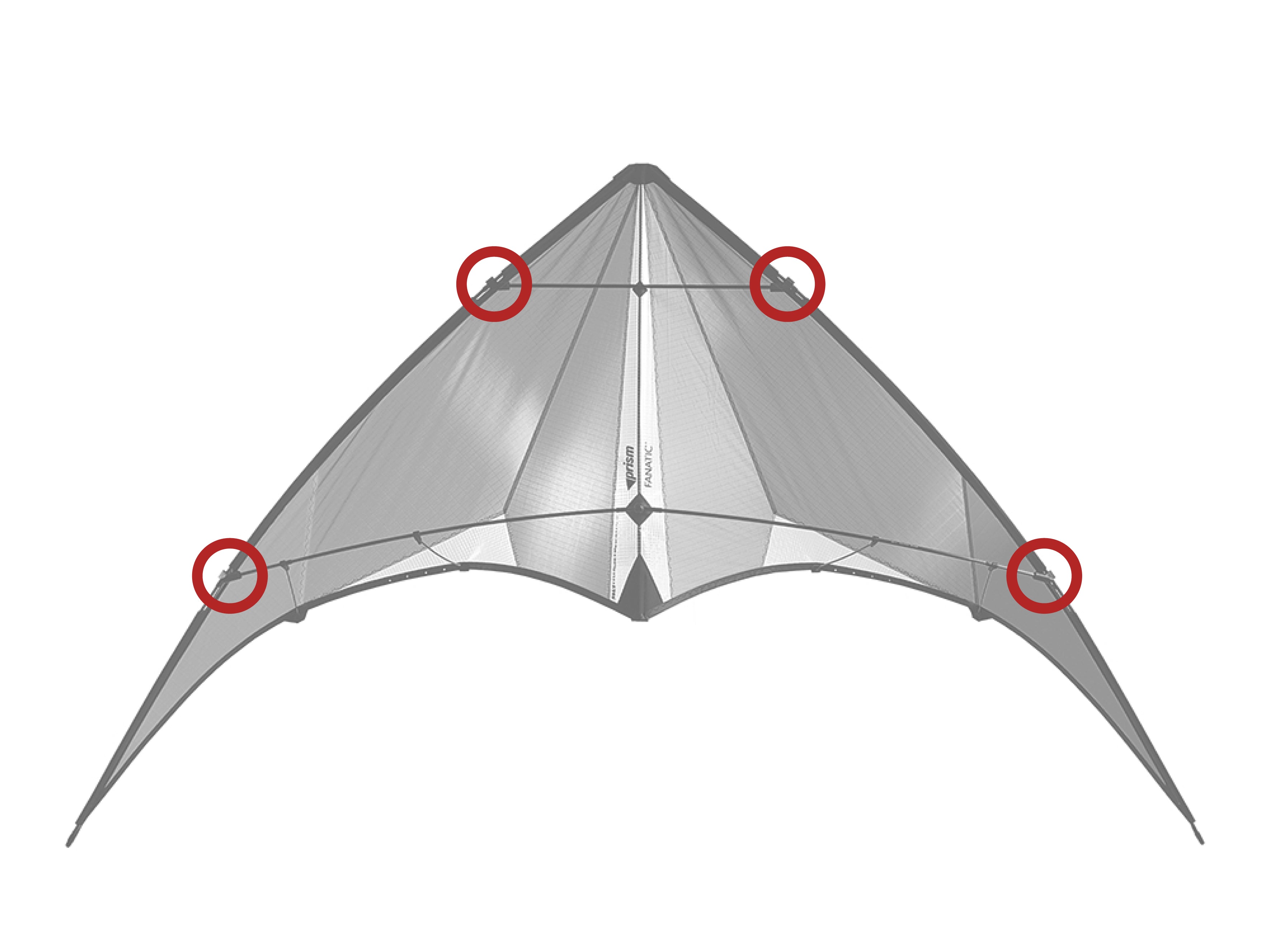 Fanatic Leading Edge Fittings – Prism Kites