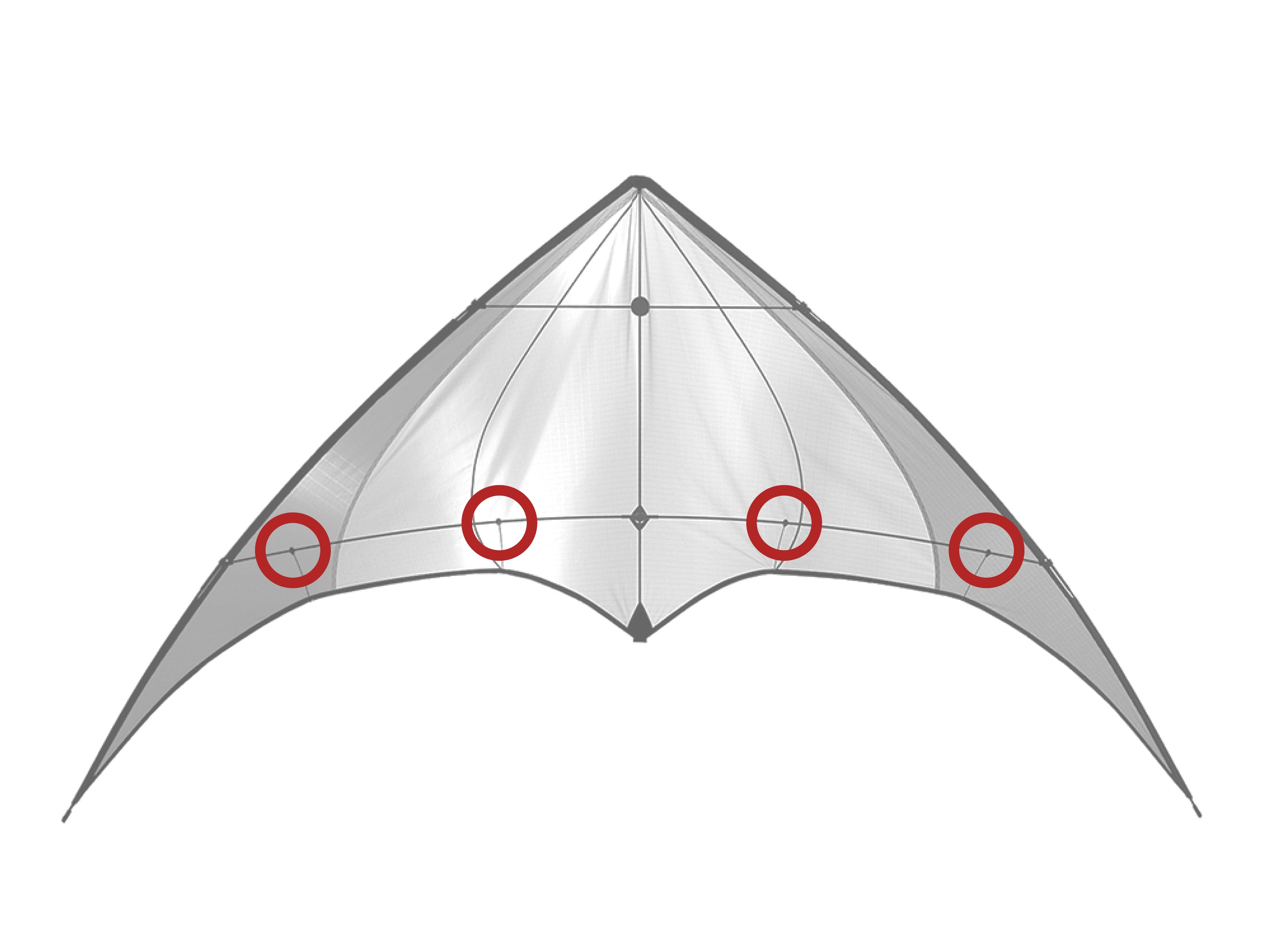 Flashlight Standoff Fittings – Prism Kites