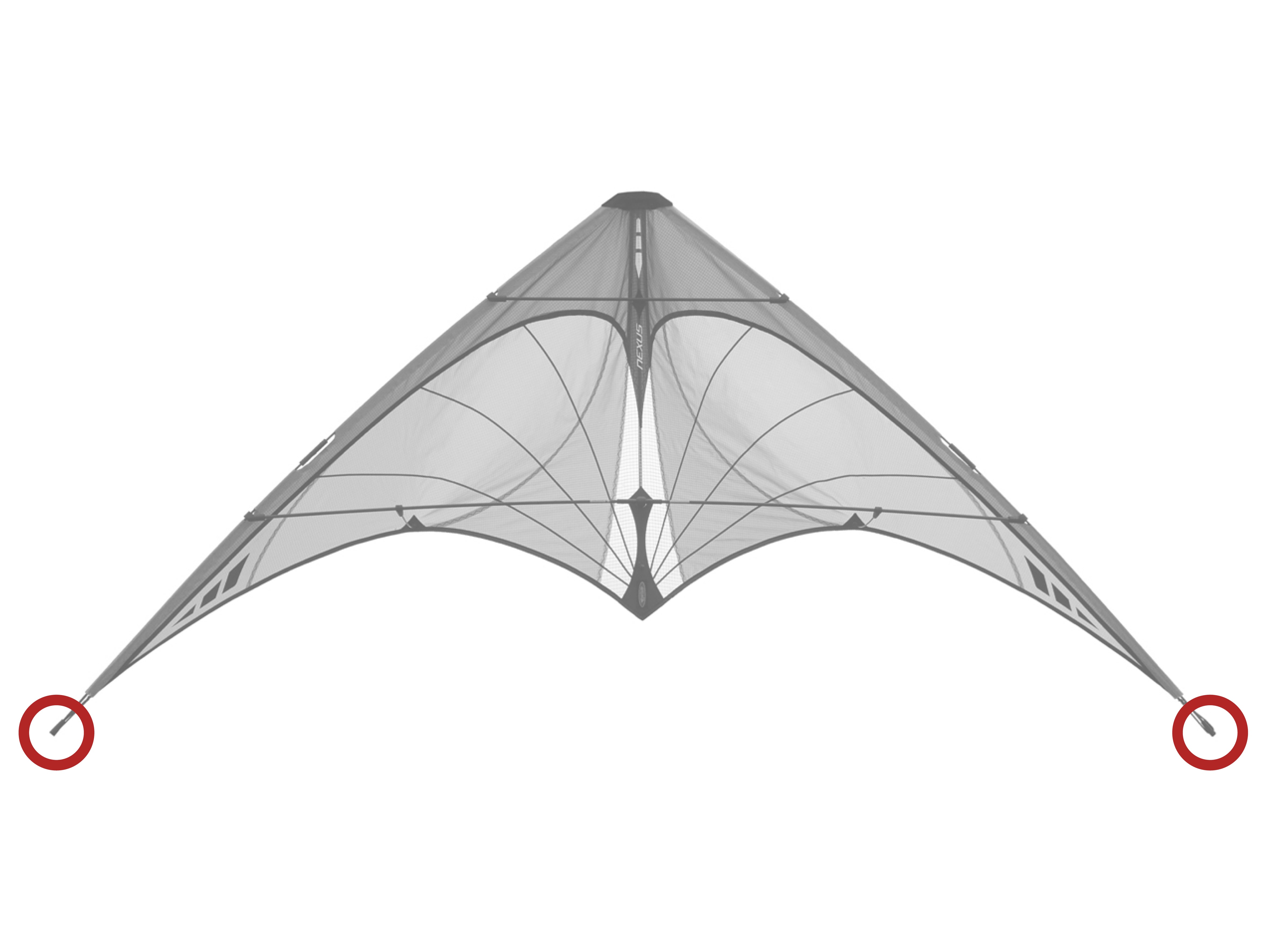 Nexus Wingtip Nock – Prism Kites